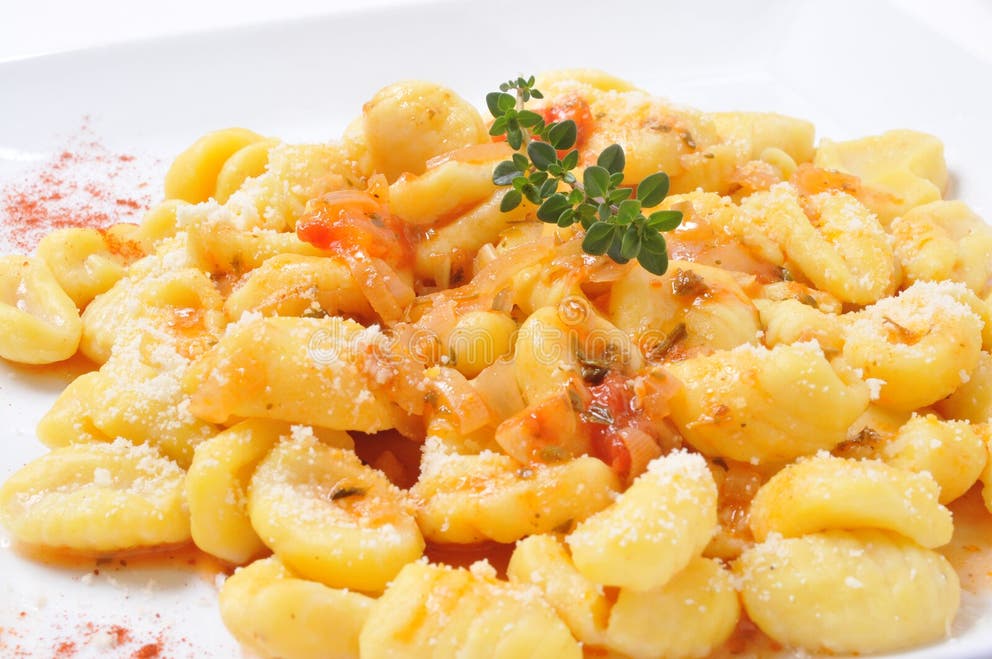 Gnocchi stock image. Image of gastronomy, tasty, pasta - 20941989
