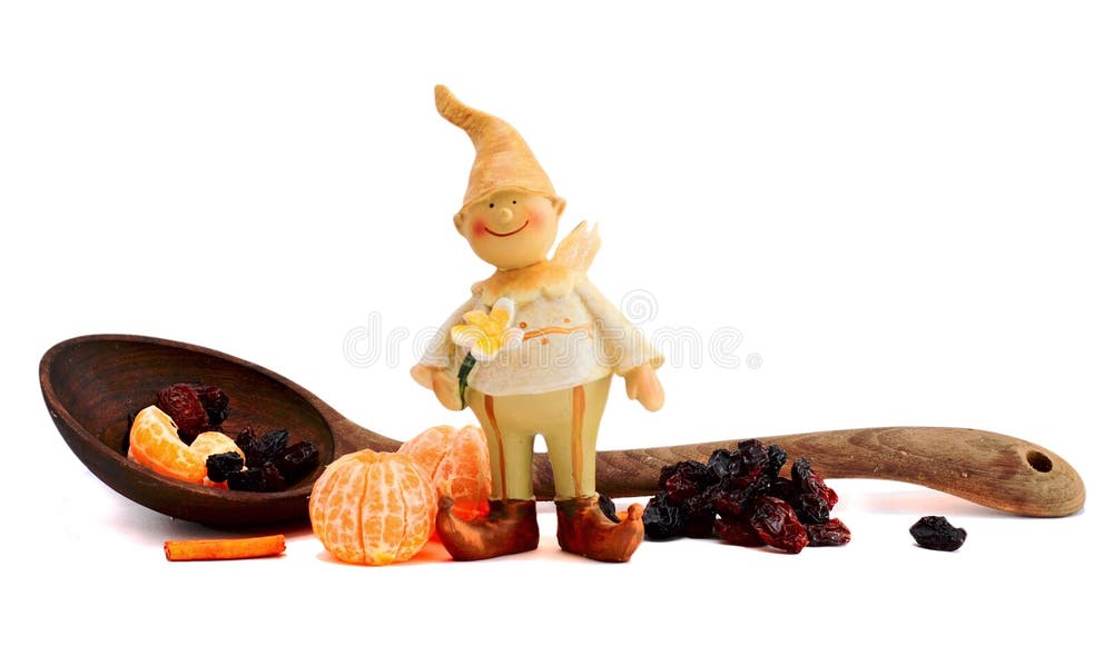 Gnomo imagen de archivo. Imagen de alimento, mandarina - 12591203