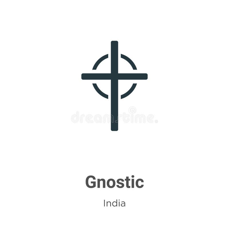 Gnostic Vector Icon on White Background. Flat Vector Gnostic Icon ...