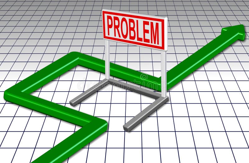 Go around problem stock illustration. Illustration of escaping - 27842095