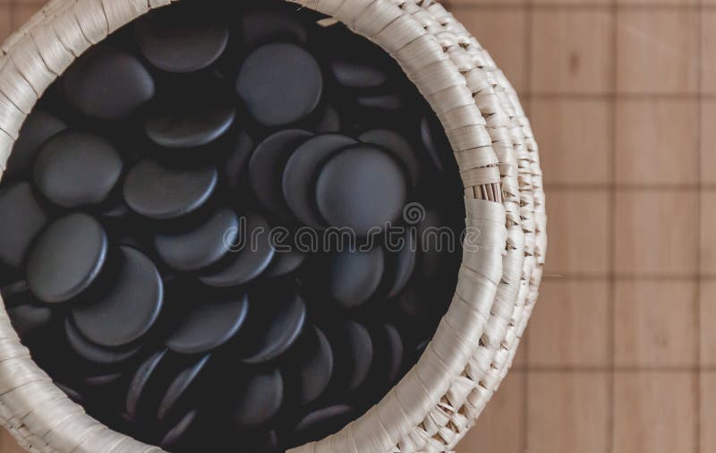 Go board game on a table stock photo. Image of intelligence - 70716430