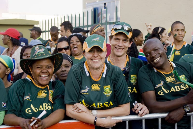 Go Bokke - Mass Farewell for Boks Editorial Stock Photo - Image of ...