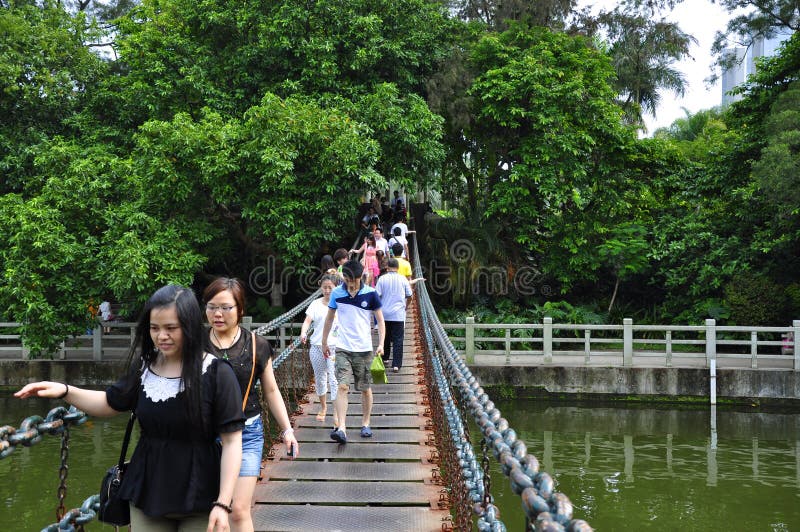 Go bridge editorial photography. Image of banks, woods - 31611937