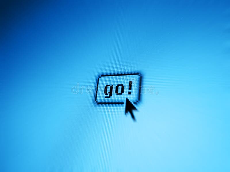 Go button stock photo. Image of disconnect, retrieve, page - 873200