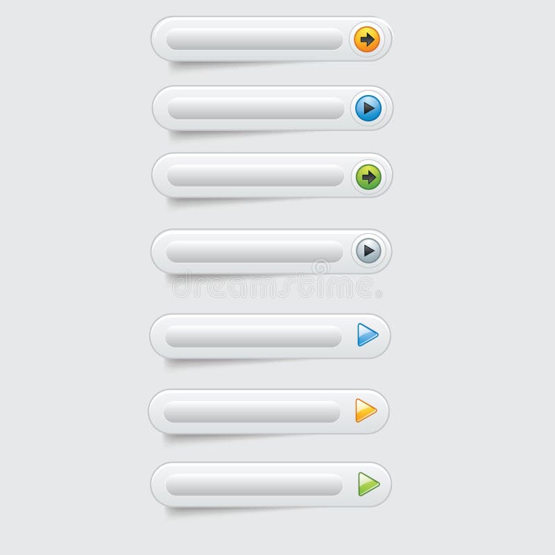 Go button stock illustration. Illustration of blue, banner - 30692209