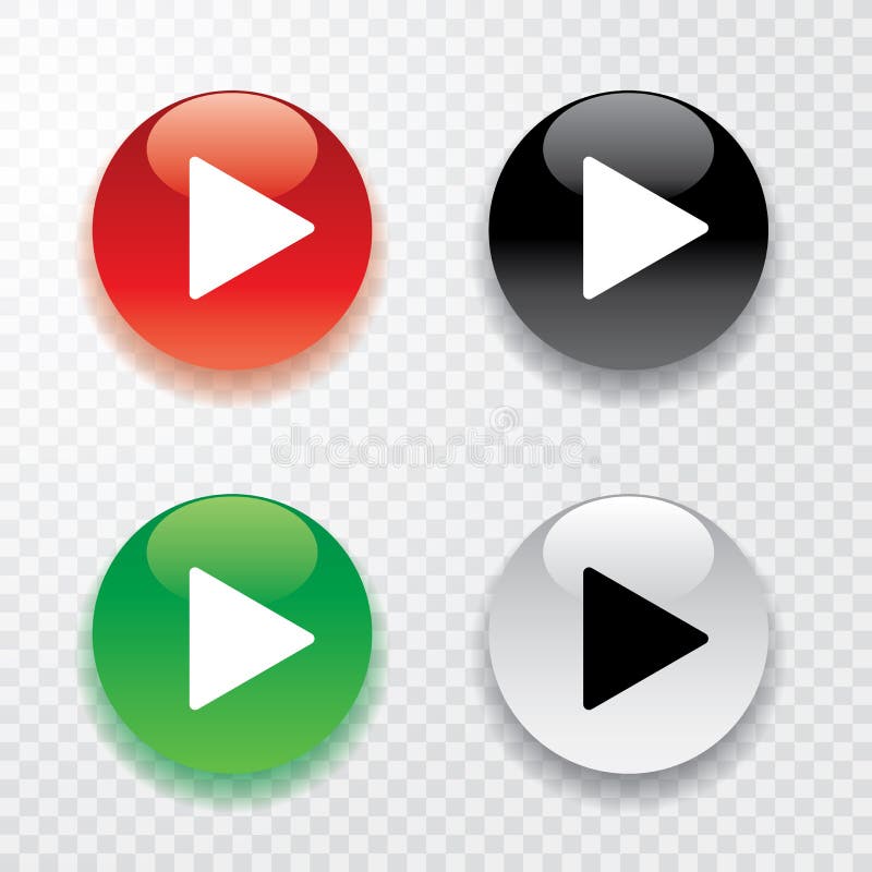 Go buttons square stock vector. Illustration of digital - 88919239