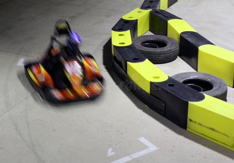 Go-cart stock image. Image of carting, blur, excitement - 8356263