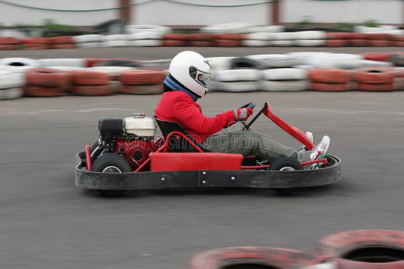 Go Cart Race Picture. Image: 15036545