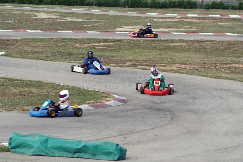 Go cart racing stock photo. Image of youth, play, ride - 756676