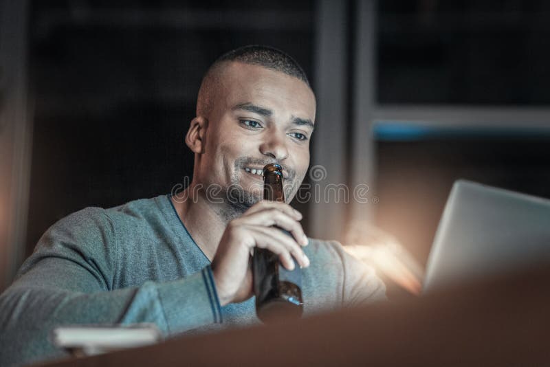 Smart it Guy Creating Programming Language Stock Photo - Image of smart ...