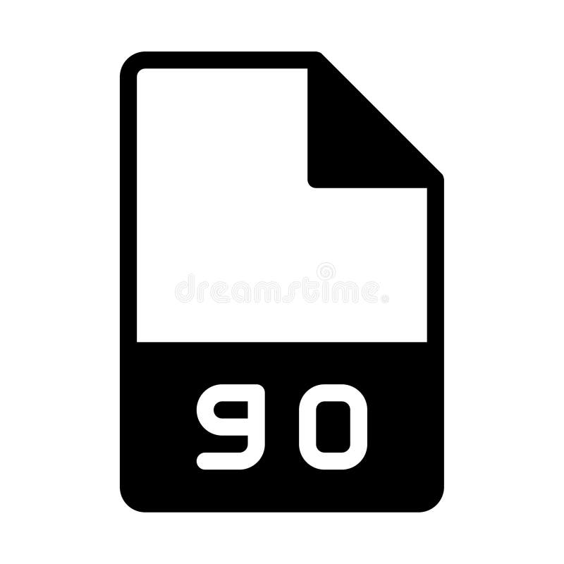 Go File Type Icon. Document Files and Folder Format Symbol Icons, in ...