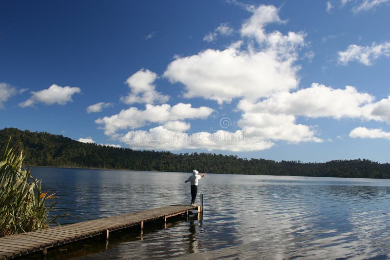 Go fishing stock image. Image of fishing, blue, water, pier - 138347