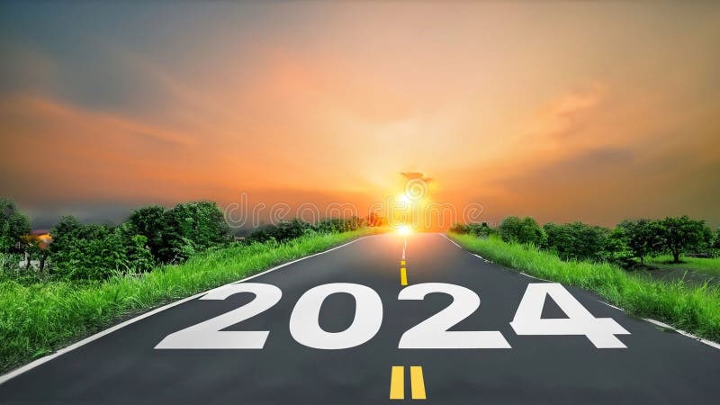 Go Forward Concept. Passing Time Future, Life Plan Change, Work Start ...