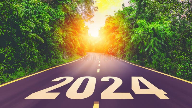 Go Forward Concept. Passing Time Future, Life Plan Change, Work Start ...