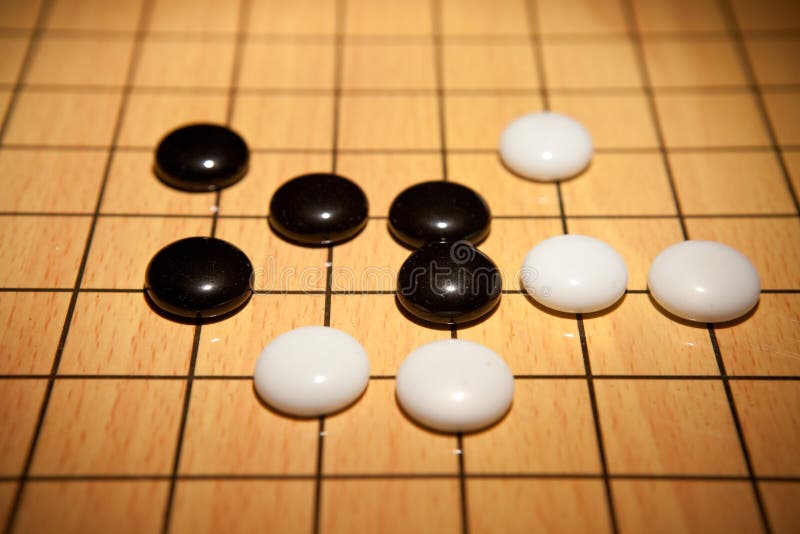Ancient Game of Go 2 stock image. Image of strategy, philosophy - 81841