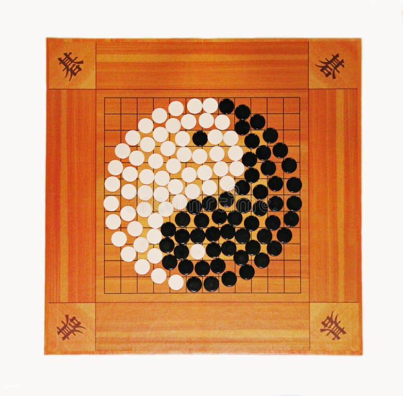 Go game stock image. Image of ancient, deep, black, contender - 42221777