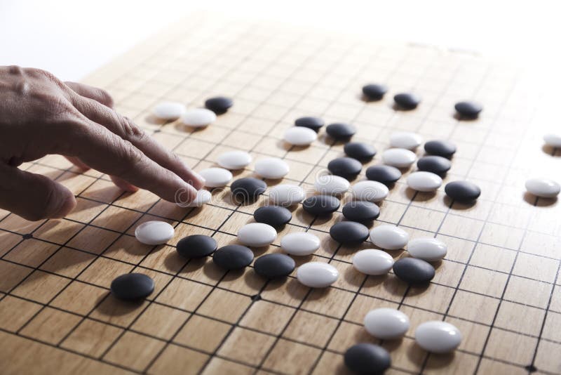 Go game board stock image. Image of asian, leisure, east - 100780541
