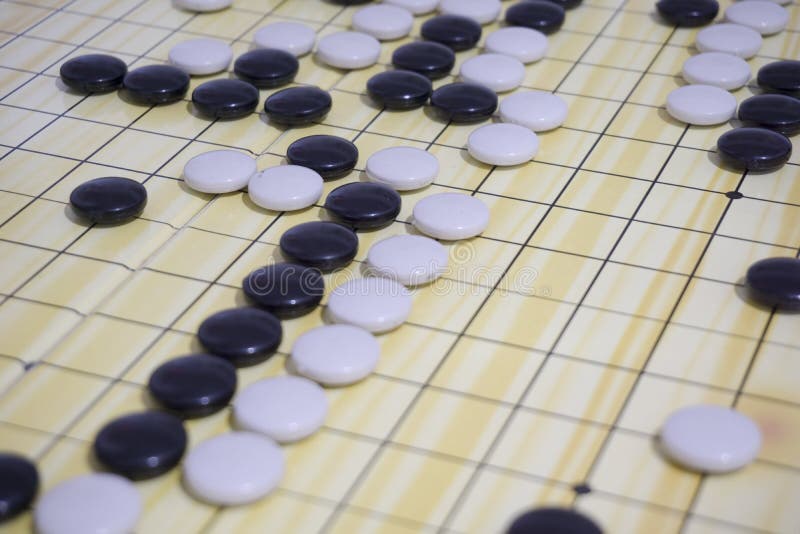 Go game stock image. Image of chinese, table, tradition - 89207069