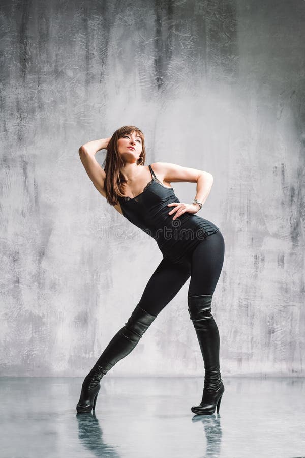 Go-go dancer stock image. Image of dancing, sensuality - 52205045