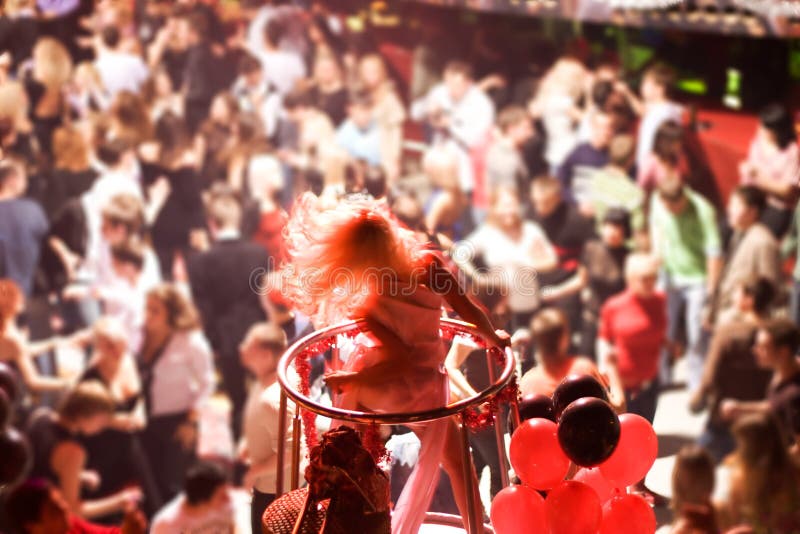 Go-go girl stock photo. Image of noise, party, rave, dance - 4006428