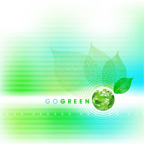 Go Green Background stock vector. Illustration of metaphor - 24017218