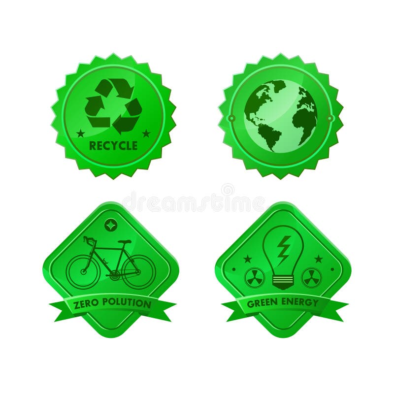 Environmental Concept. Go Green Save the World Illustration Stock ...