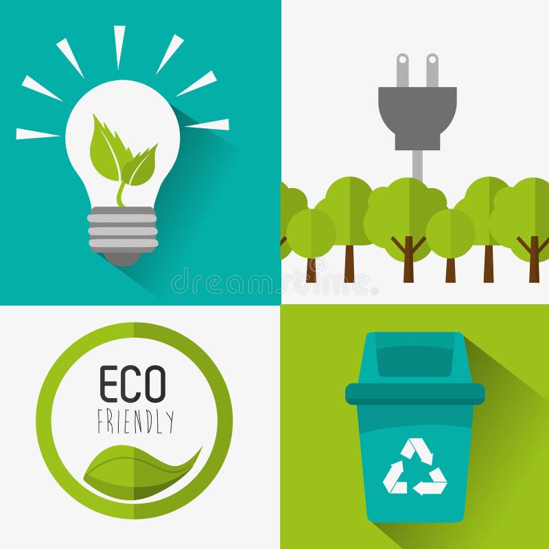 Go green design stock vector. Illustration of leaf, environment - 61243956