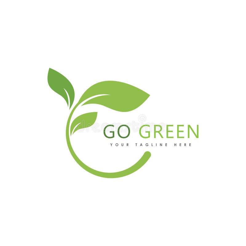 Go Green Tree Logo Stock Illustrations – 1,395 Go Green Tree Logo Stock ...
