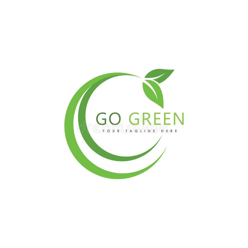 Go Green Tree Logo Stock Illustrations – 1,395 Go Green Tree Logo Stock ...