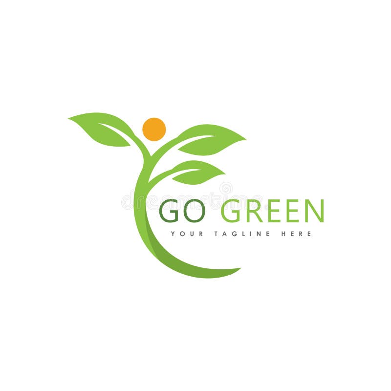 Go Green Tree Logo Stock Illustrations – 1,395 Go Green Tree Logo Stock ...