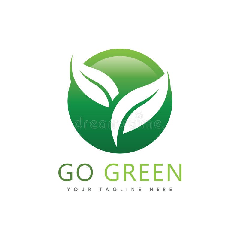 Go Green Tree Logo Stock Illustrations – 1,395 Go Green Tree Logo Stock ...