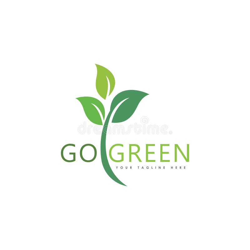 Go Green Tree Logo Stock Illustrations – 1,395 Go Green Tree Logo Stock ...