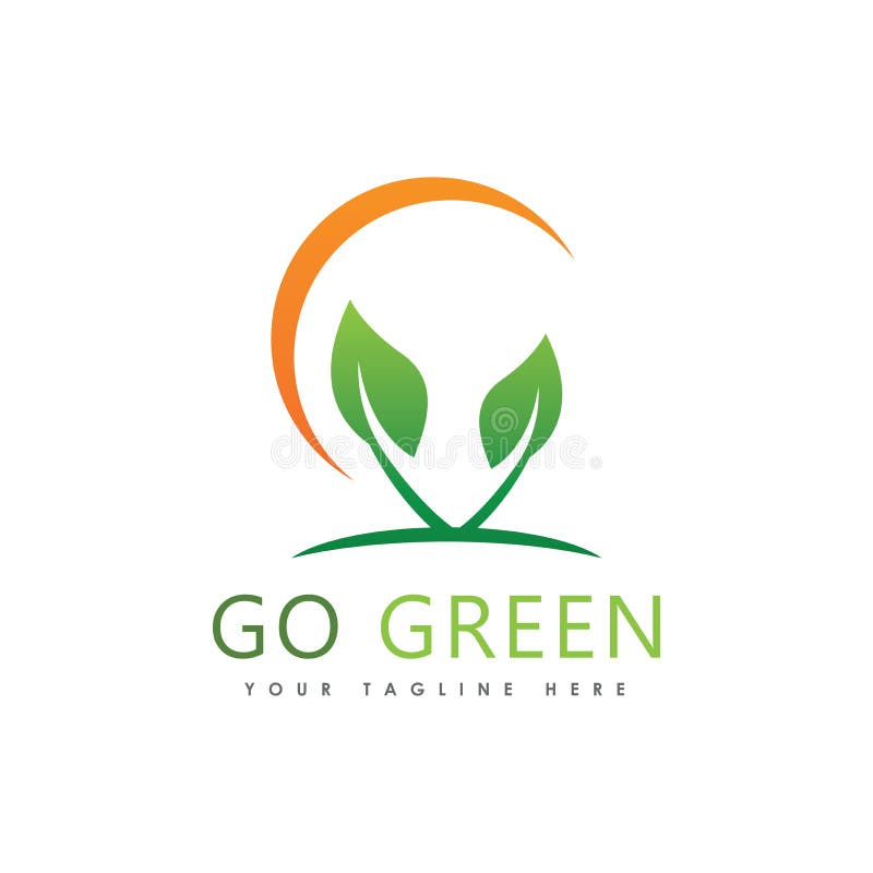 Go Green Tree Logo Stock Illustrations – 1,395 Go Green Tree Logo Stock ...