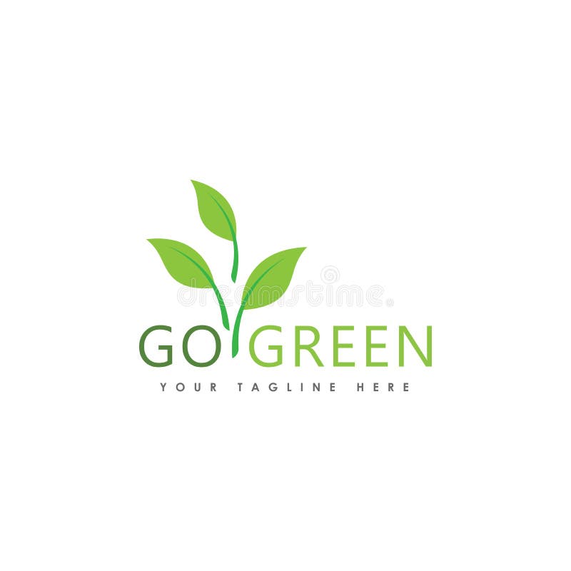Go Green Tree Logo Stock Illustrations – 1,395 Go Green Tree Logo Stock ...