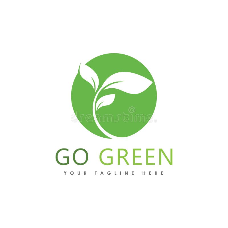 Go Green Tree Logo Stock Illustrations – 1,395 Go Green Tree Logo Stock ...