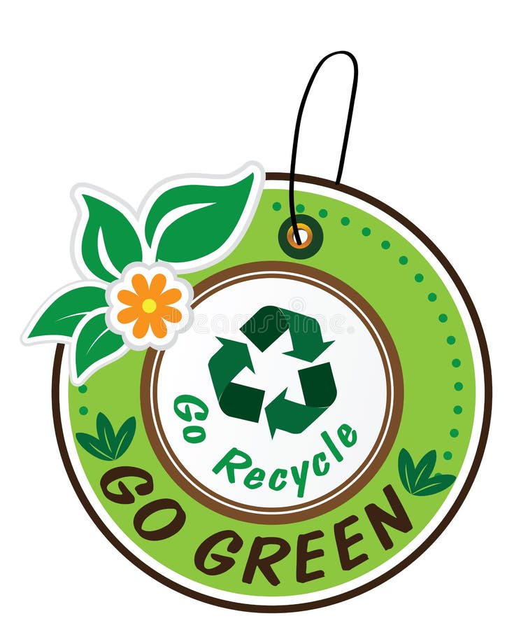 Go green icon set stock vector. Illustration of element - 42136609