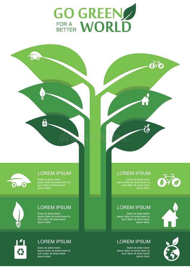 Go Green Planting Trees Stock Illustrations – 44 Go Green Planting ...