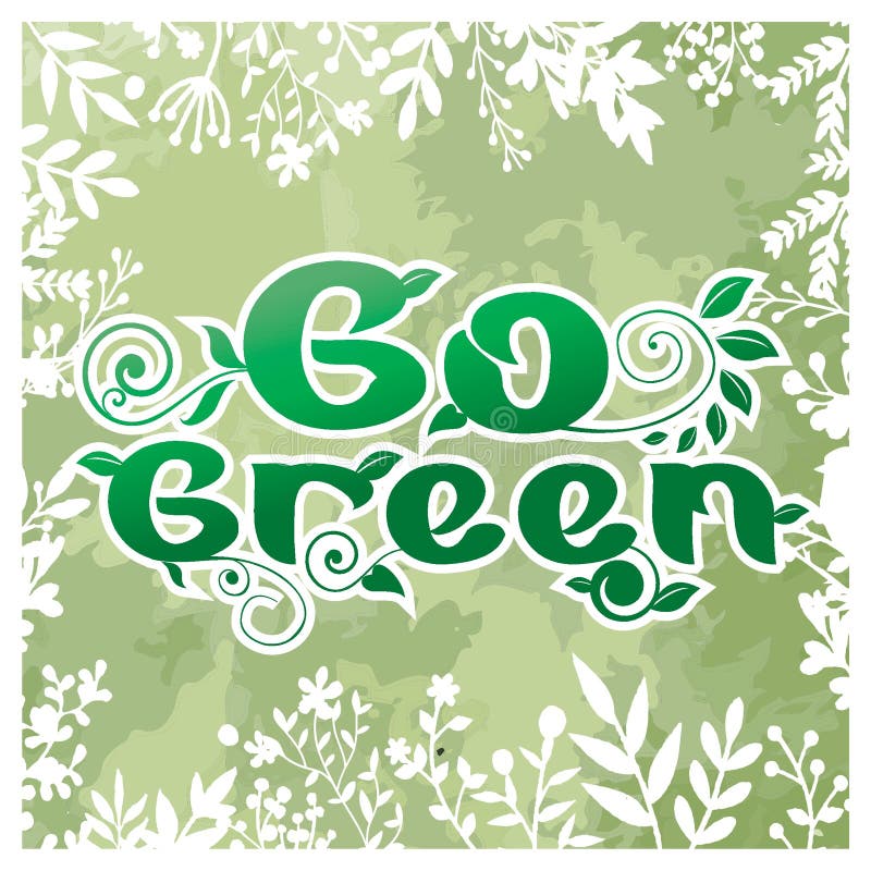 Go Green Border Stock Illustrations – 152 Go Green Border Stock ...