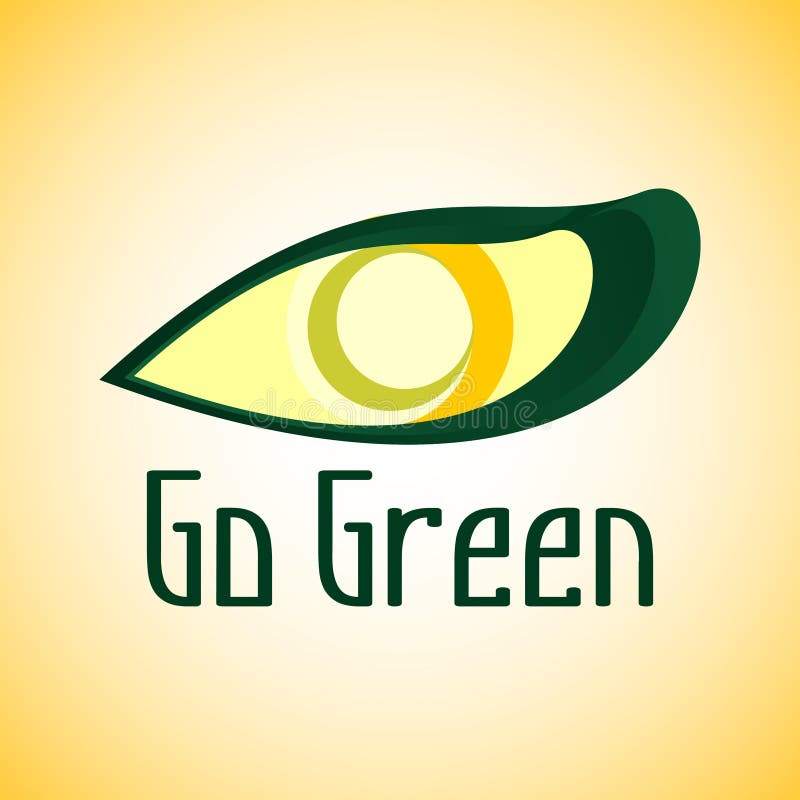 Go green logo stock illustration. Illustration of prevent - 113734063