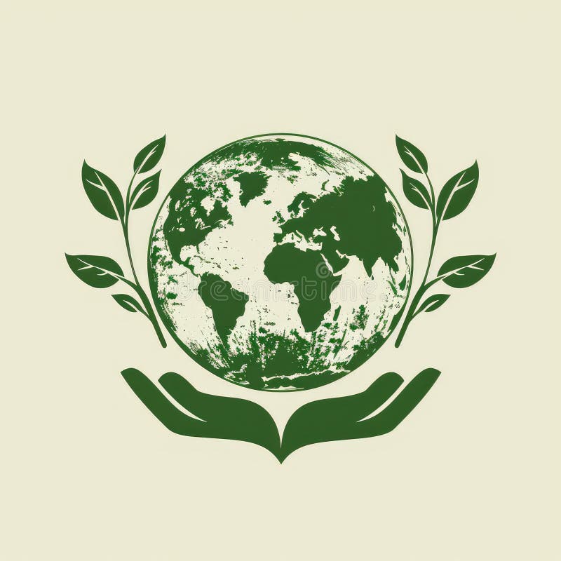 Go Green Logo: Save the Planet Stock Photo - Image of sustainability ...