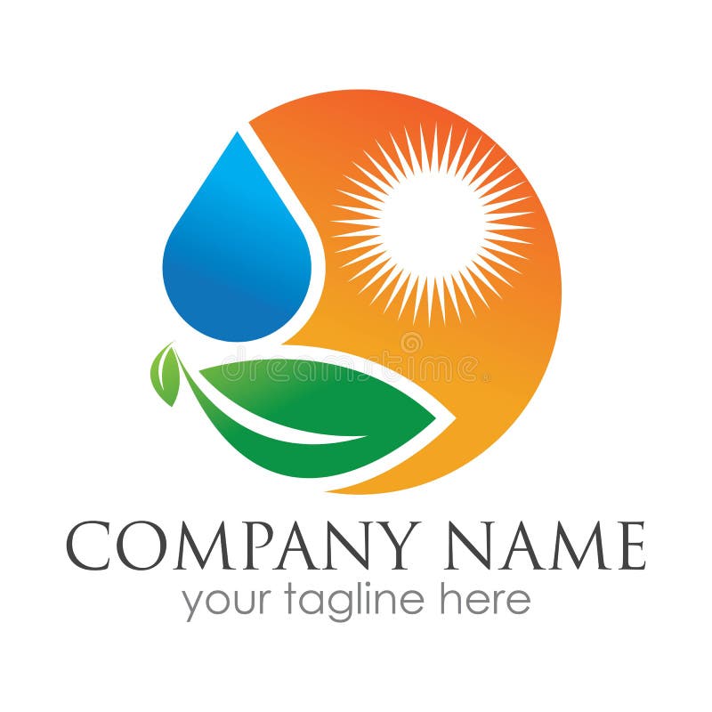 Go Green Logo Symbol Vector Illustration Design Template Stock Vector ...