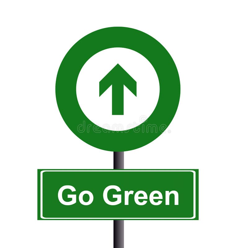 Go green stock illustration. Illustration of green, environmental ...
