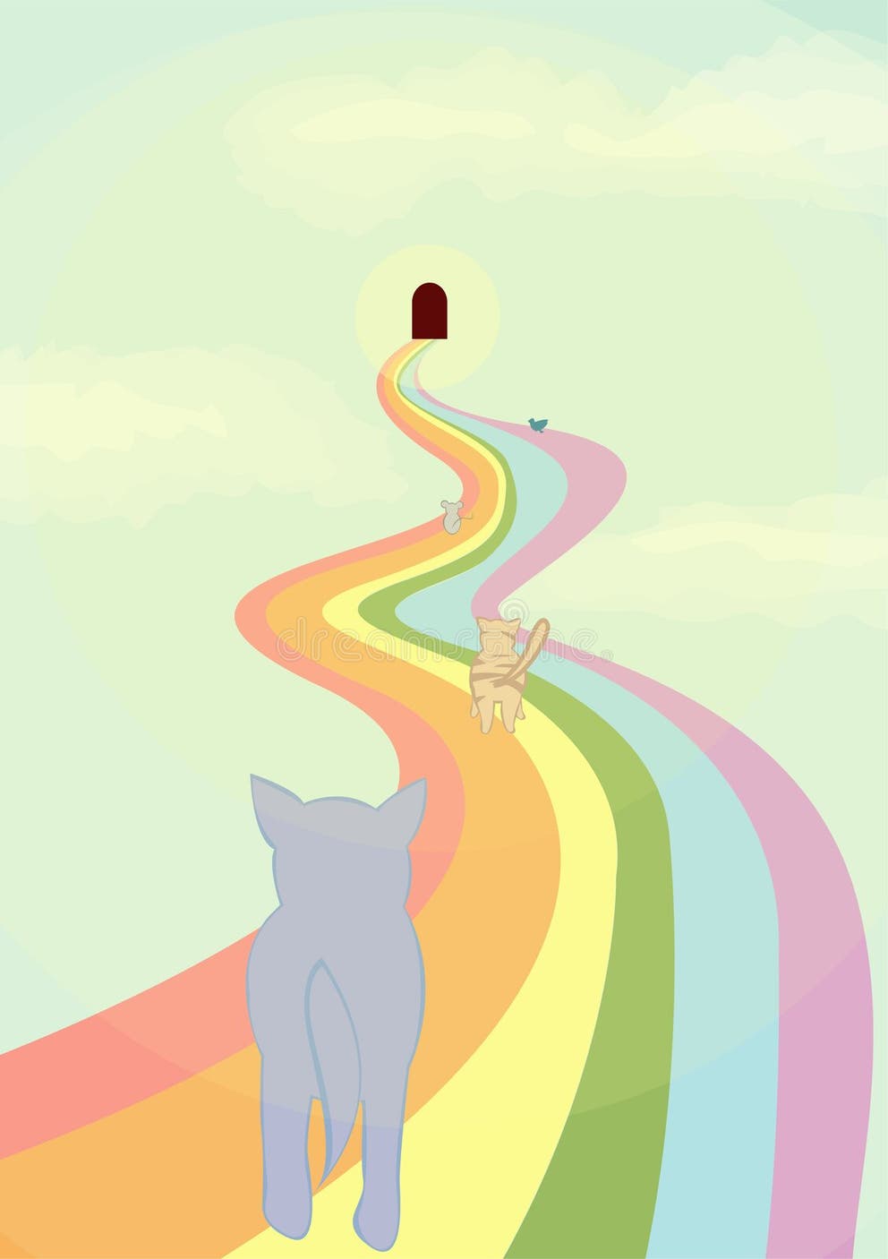 Rainbow Heaven Stock Illustrations – 8,698 Rainbow Heaven Stock ...