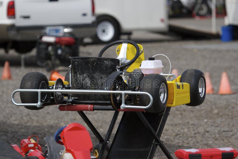 Go Kart stock image. Image of recreation, motorsport, action - 726783