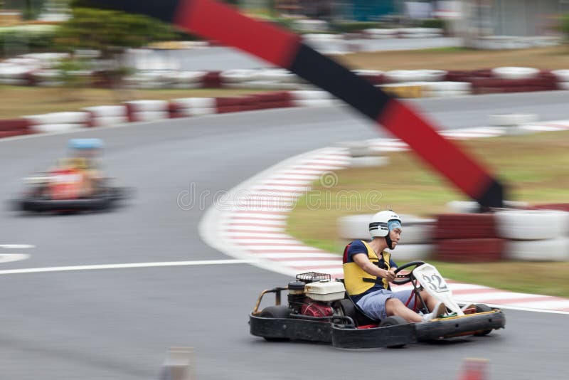Go kart racing stock photo. Image of adrenalin, racing - 2130656