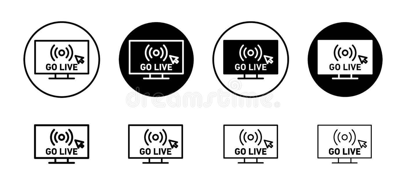 Go Live Icon Stock Illustrations – 217 Go Live Icon Stock Illustrations ... Go Live Icon Stock Illustrations – 217 Go Live Icon Stock Illustrations ...