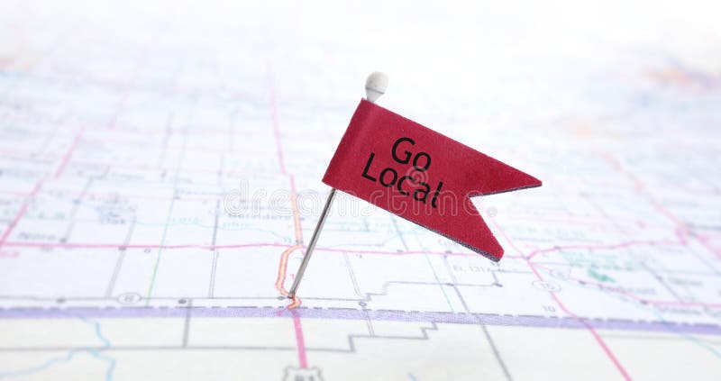 Buy Local Sign on a Price Tag Stock Image - Image of rustic, marketing ...