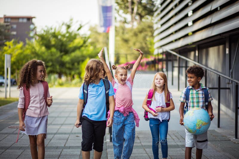 We go outside on class stock image. Image of elementary - 216016183