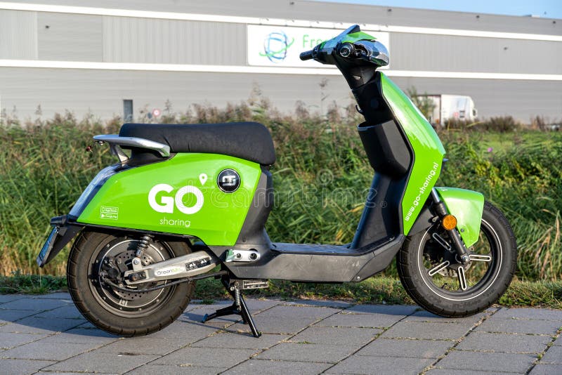 GO sharing e-Scooter editorial photography. Image of transportation ...