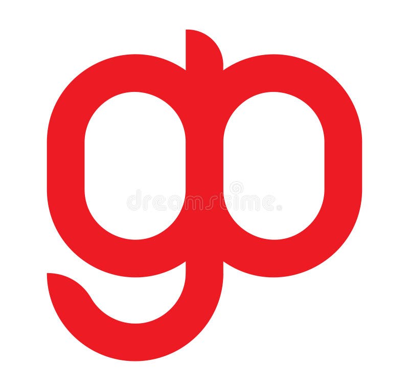 GO sign stock vector. Illustration of alphabet, graphic - 220028800